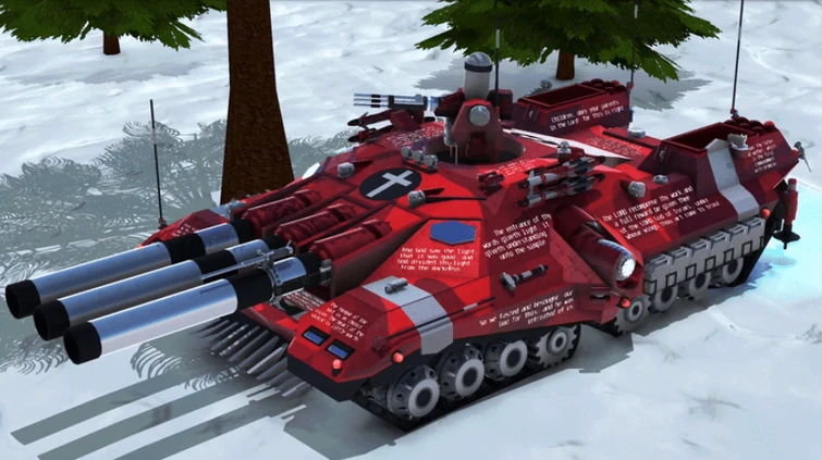 Red iron cross if it was cool and from the future. | Fandom