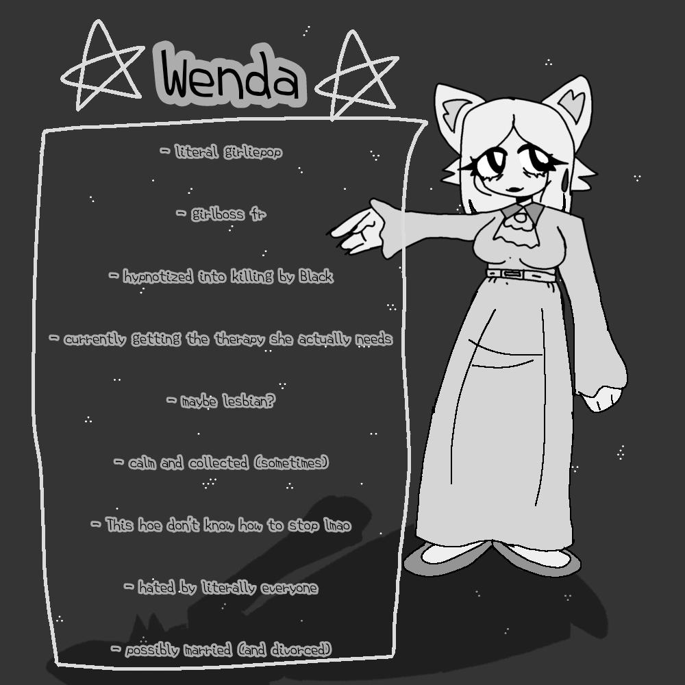 my version of Wenda but human :3 (slight blood warning ⚠️) | Fandom