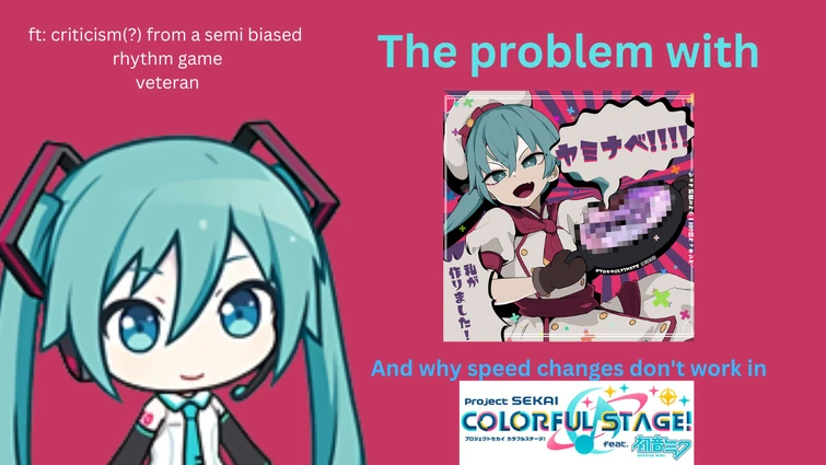 (Rant?) The problem with Yaminabe and why speed changes don't work in ...