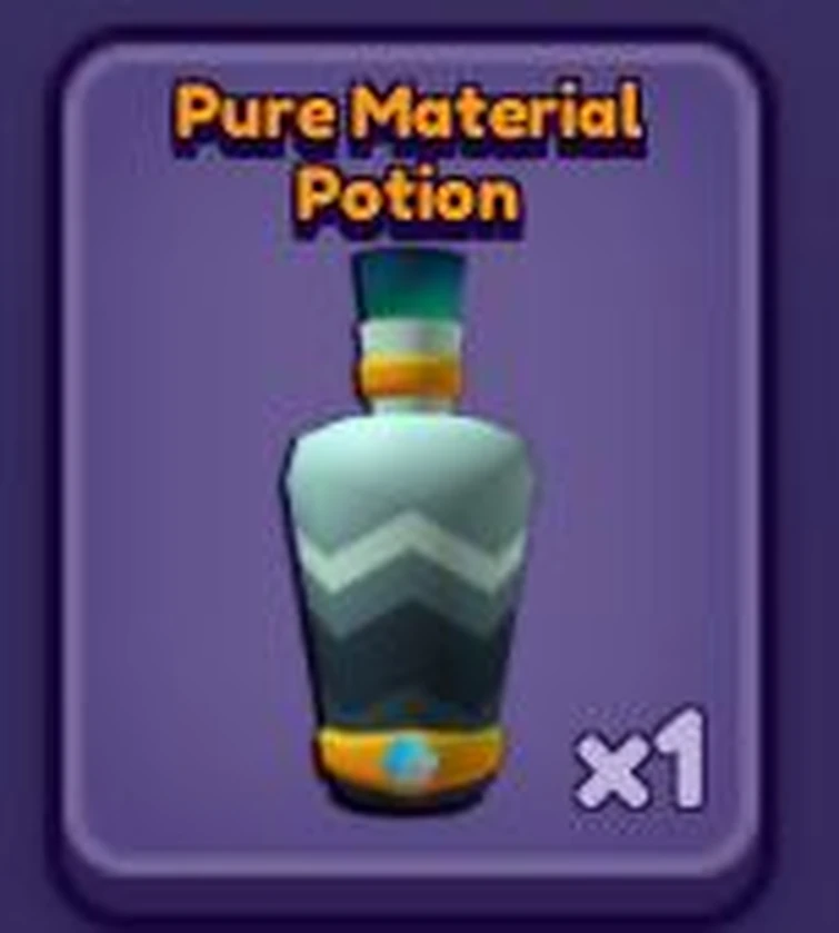 Selling FM Roc / Trading Pure Material Potion | Fandom