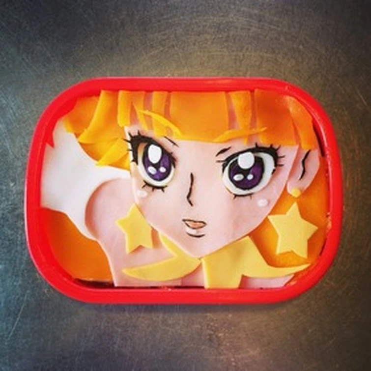 The Real Precure Character Food Arts ("Chara-Ben", Character-Bento) in ...