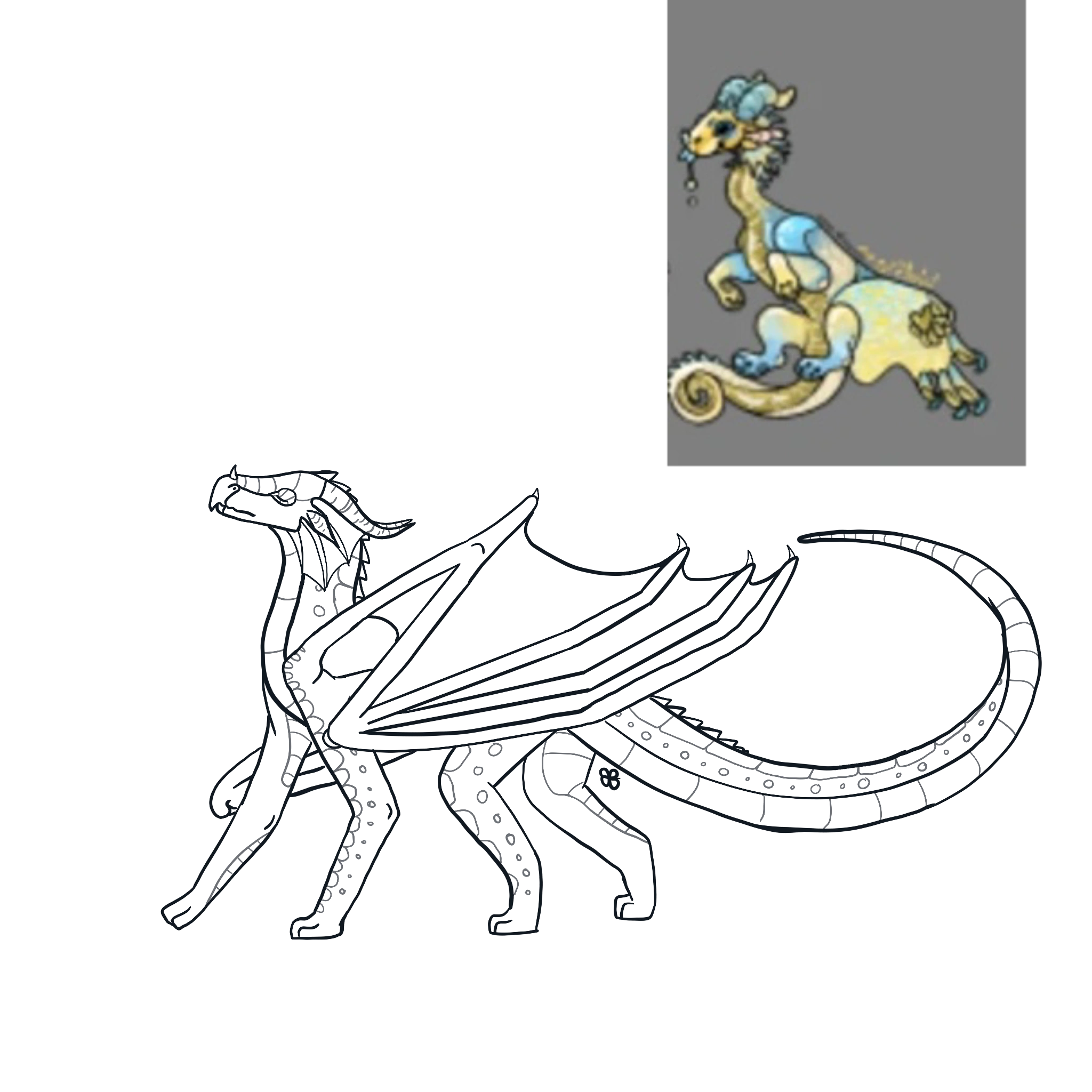 Rainwing wip and naming of an egg baby | Fandom