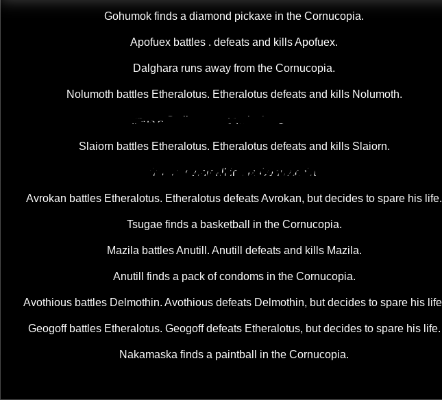Unreleased Creature Hunger Games! | Fandom