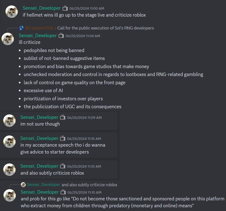 sensei will criticize roblox if hellmet is the best shooter. we got the ...