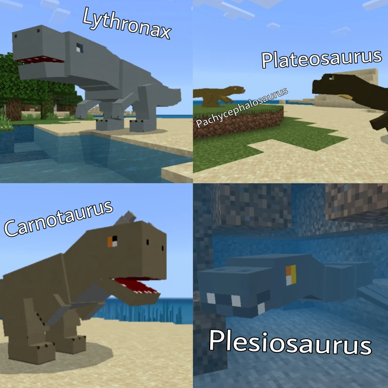 A dinosaur Minecraft addon I made | Fandom