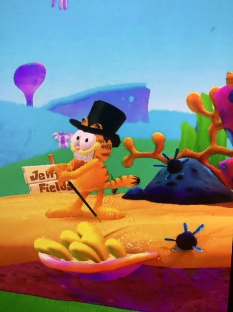 Garfield in bikini bottom | Fandom