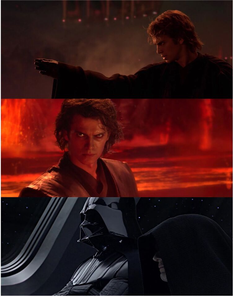 The "Trinity" of the Dark Side of Anakin Skywalker - the three cycles ...