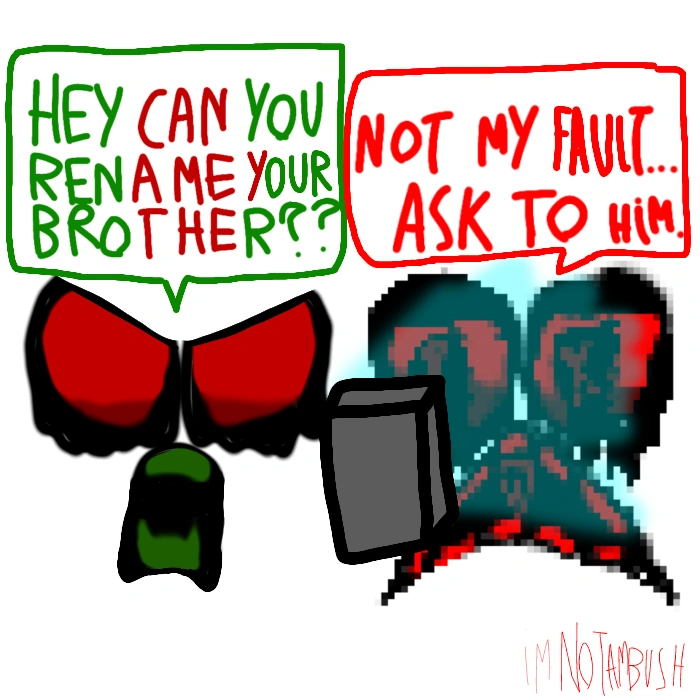 Guys creator of my fanmade CC-185 ya'know "Mr.Booger teeth" as sugary ...