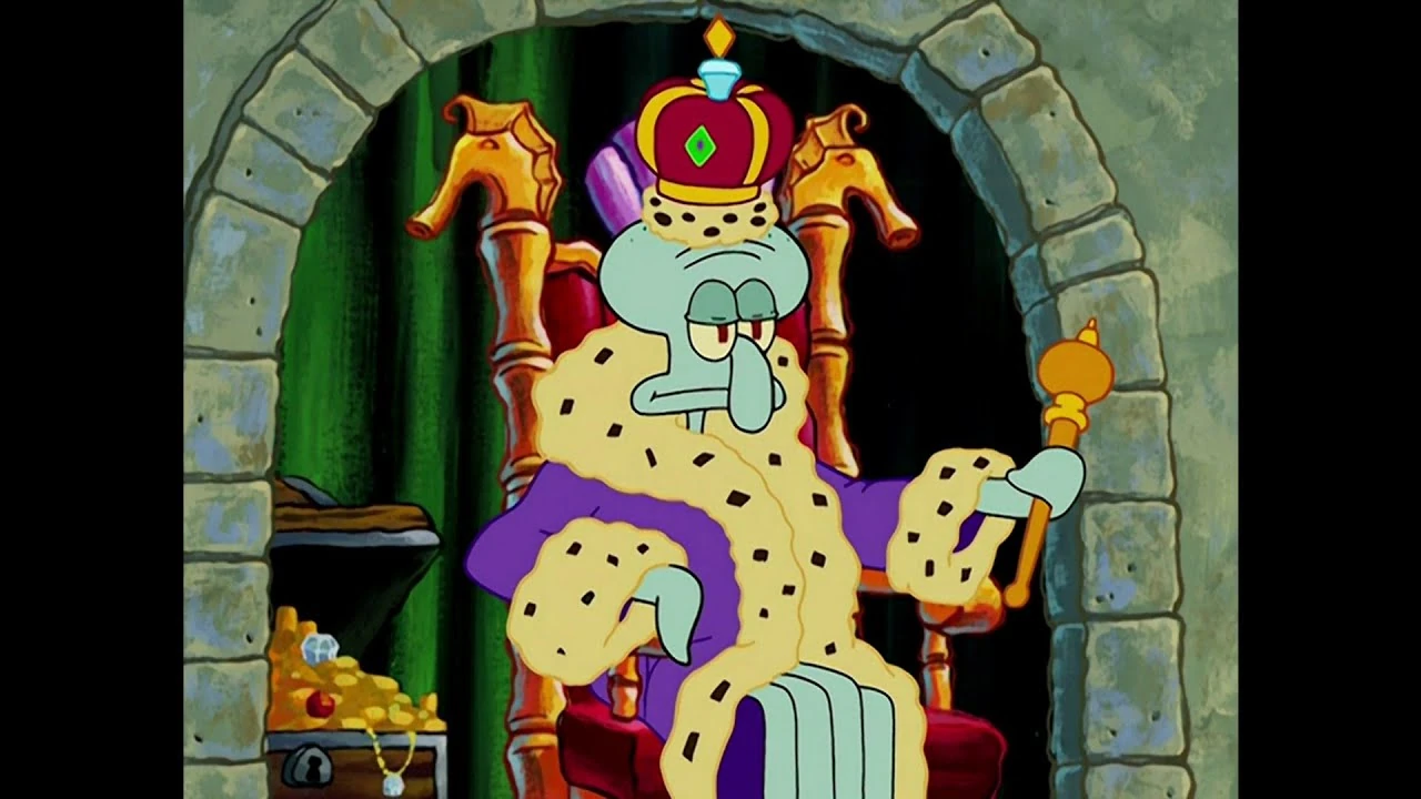 This is actually a perfect representation of both Squidward and the ...