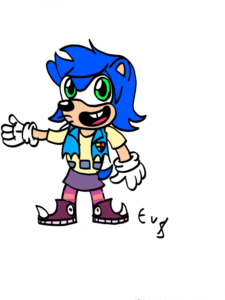 My drawing of Sonic combined with Disney Channel characters | Fandom