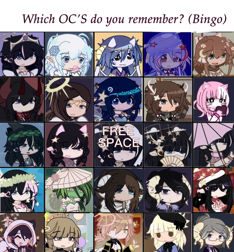 OC Bingo🤩 | Fandom