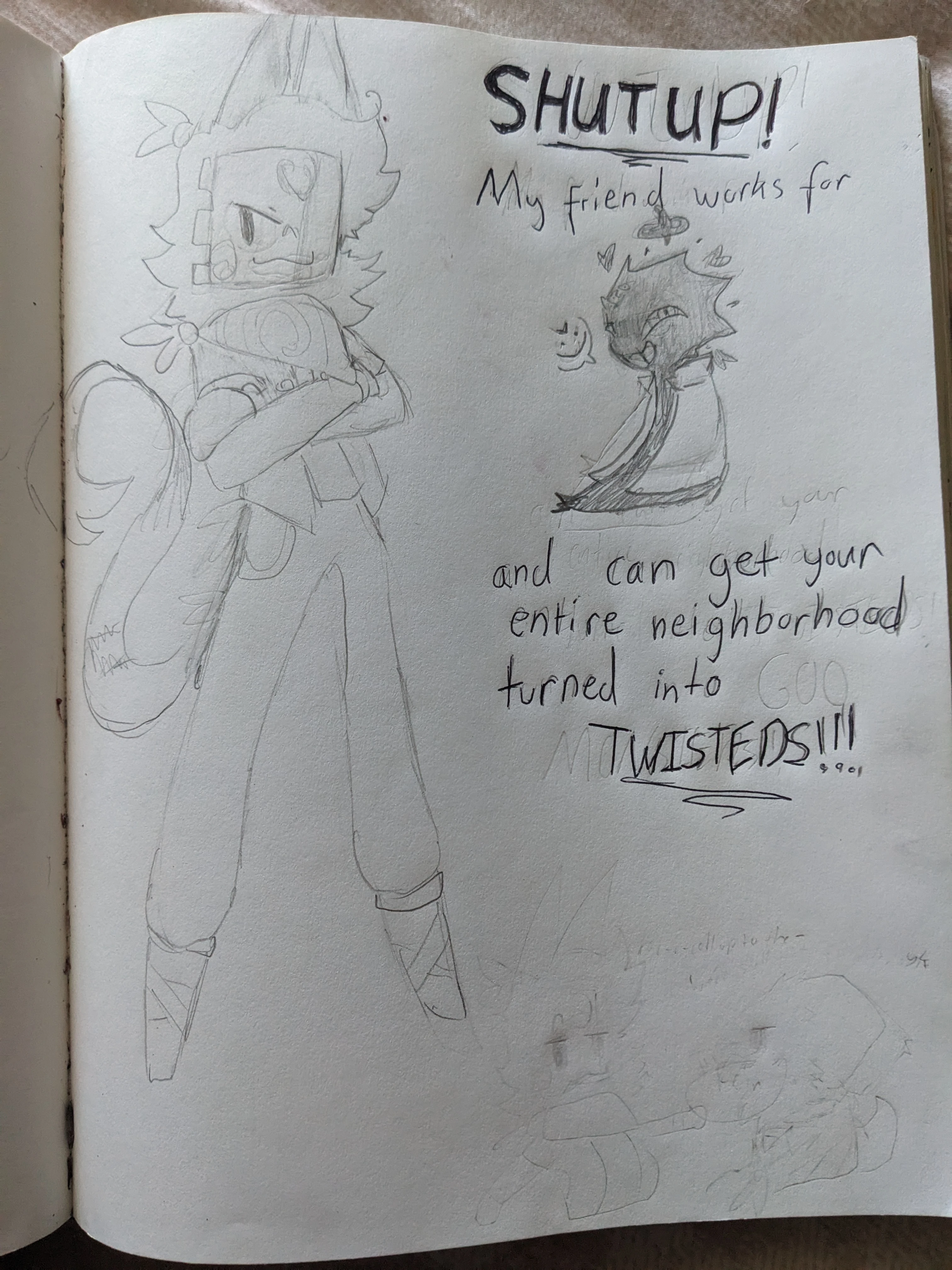 Most contextual drawing in my sketchbook: | Fandom
