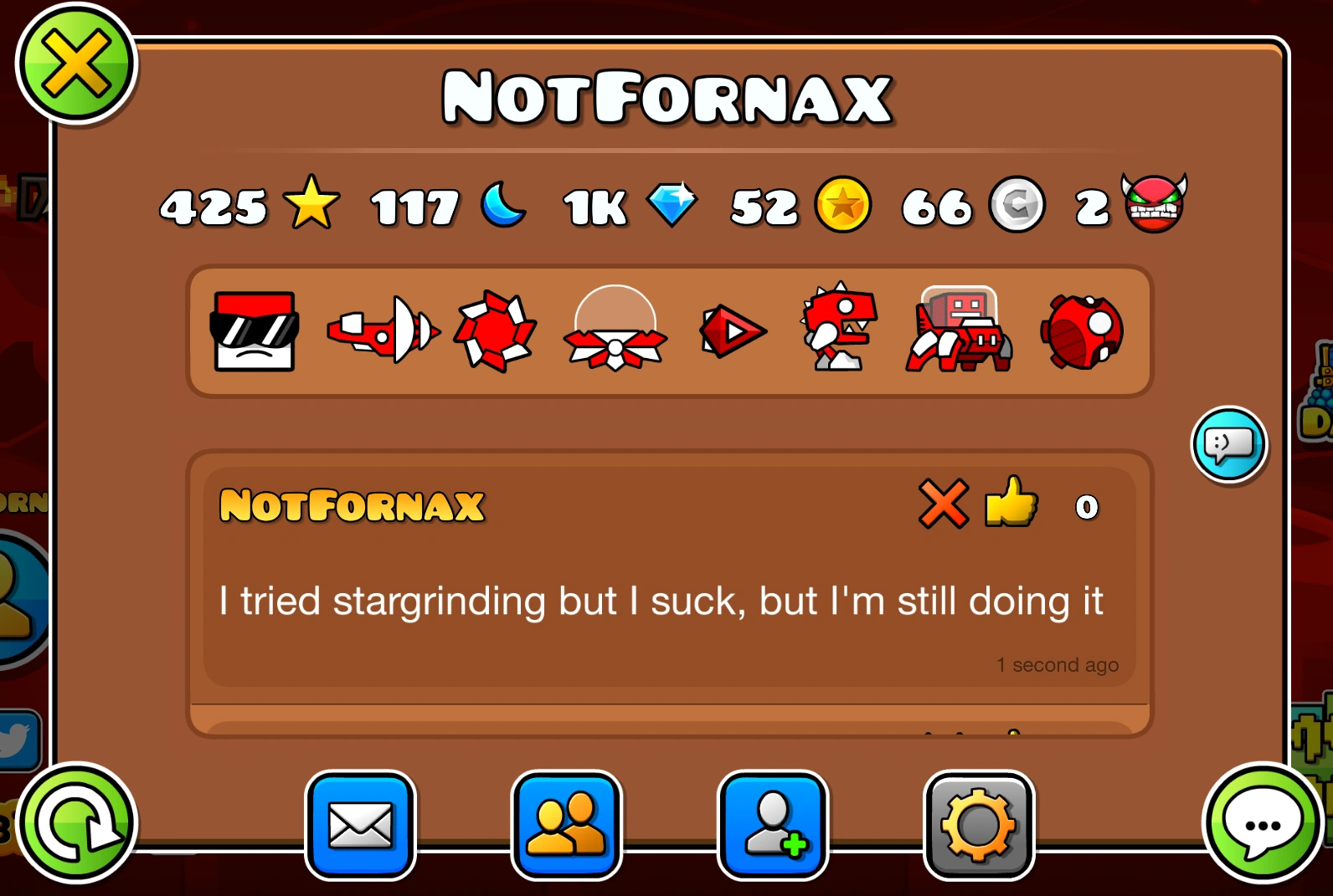 Check out my profile that I created just a week ago | Fandom