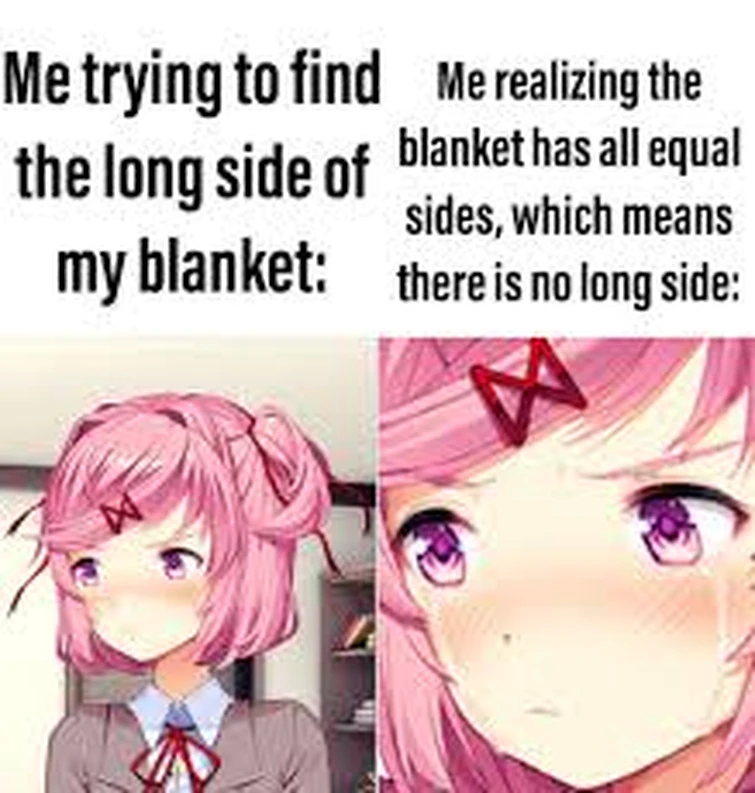 is it sad that one of my posts came up when I searched “relatable ddlc ...