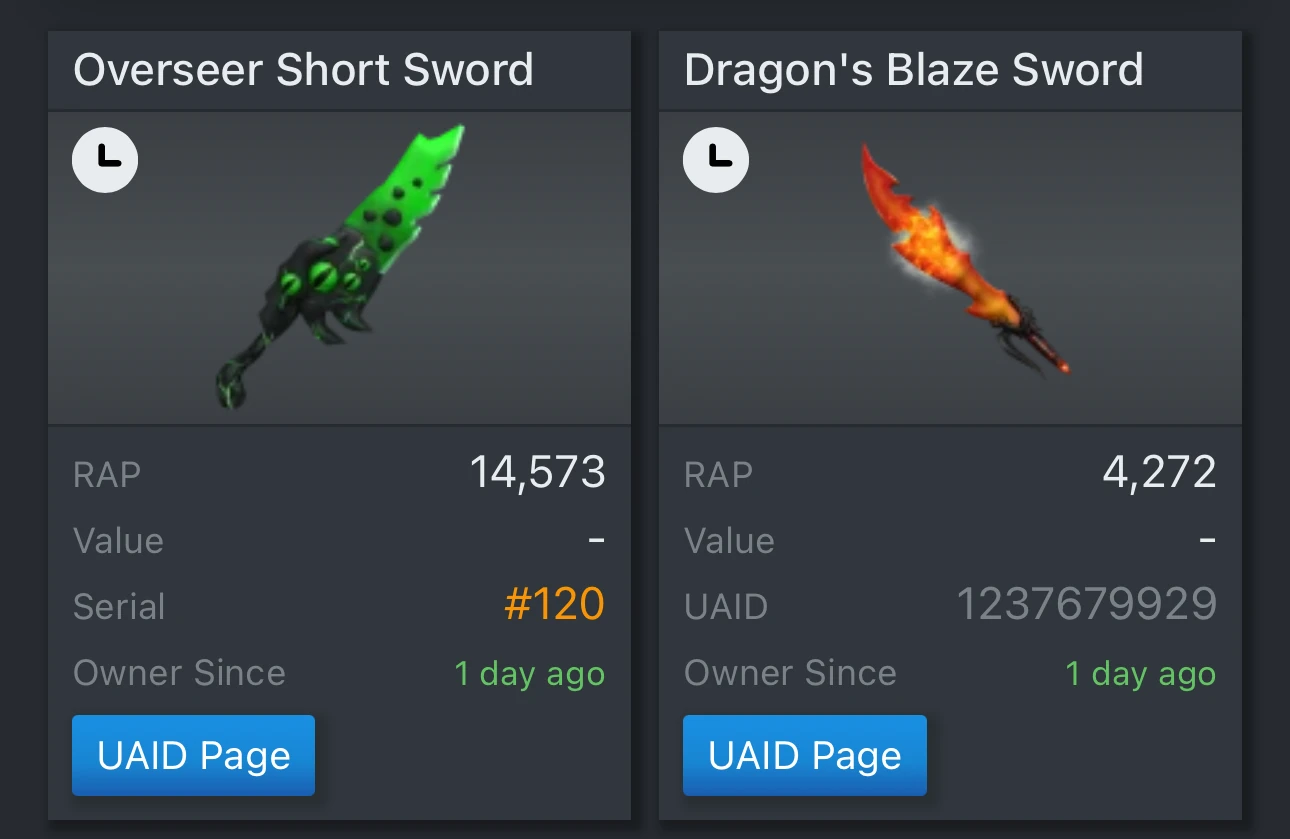 I have the mm2 swords! | Fandom
