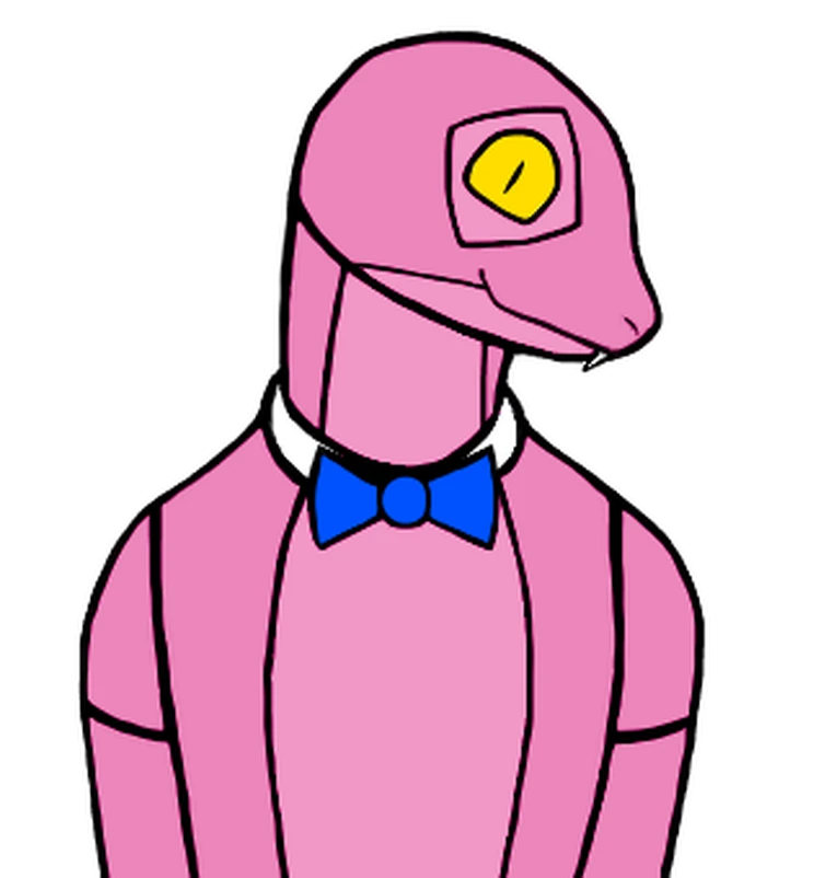 So, I made a few alternative looks for my animatronic lizard OC Fang ...