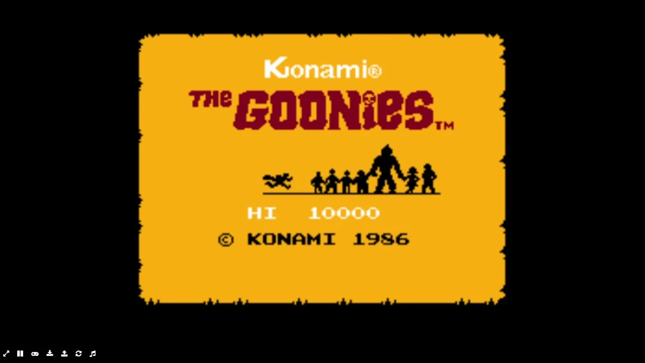 The Goonies, 1986 NES game... | Fandom