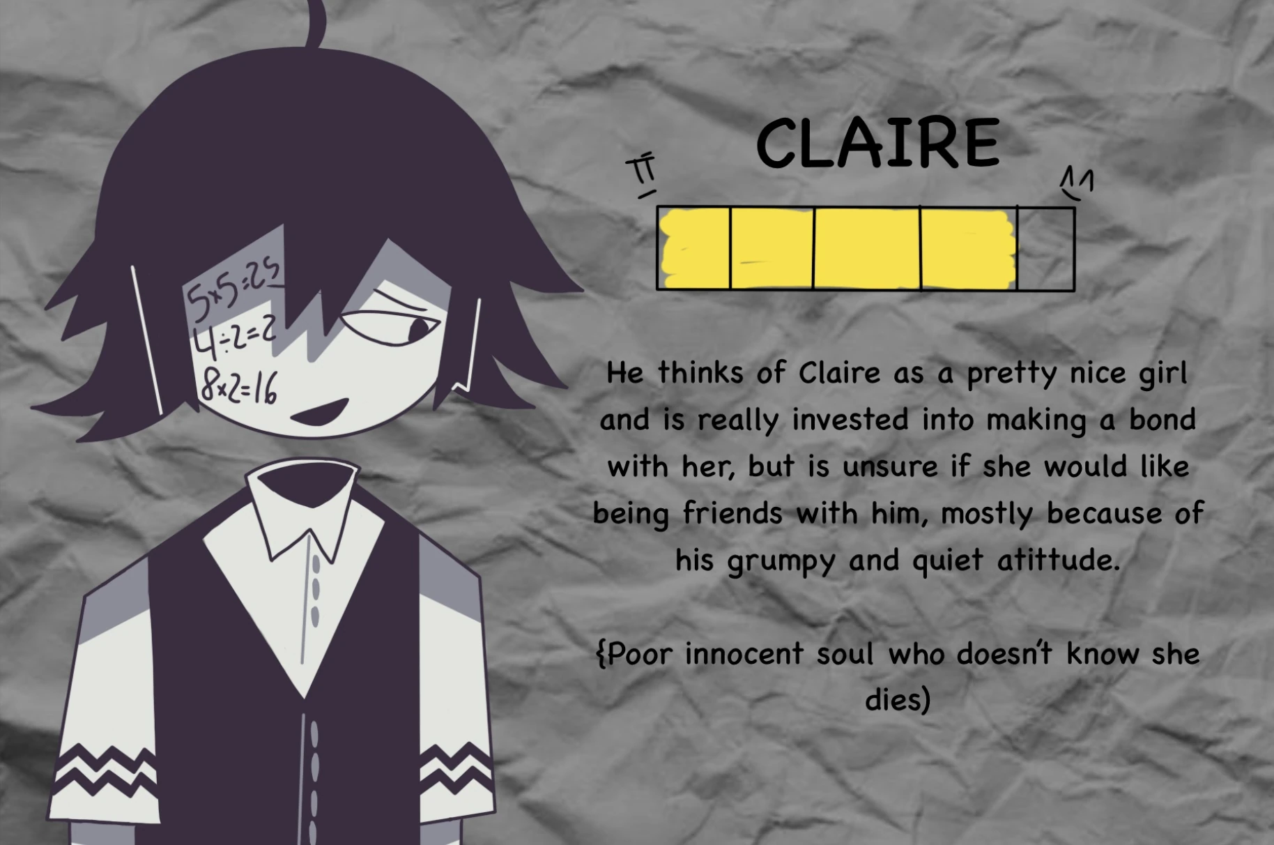 Manuel’s thoughts of the main characters of FPE | Fandom