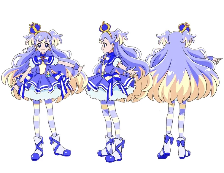 All of the pink cures but BLUE!? | Fandom