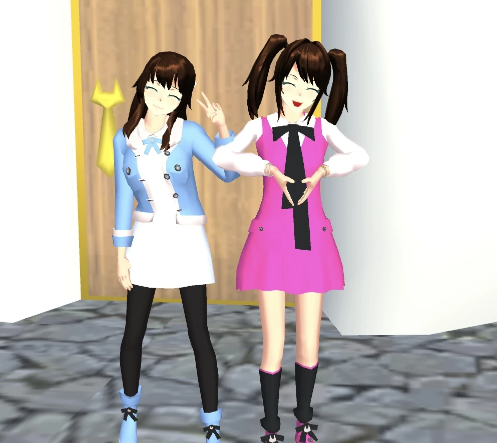 My oc Sayaka with Fumie | Fandom