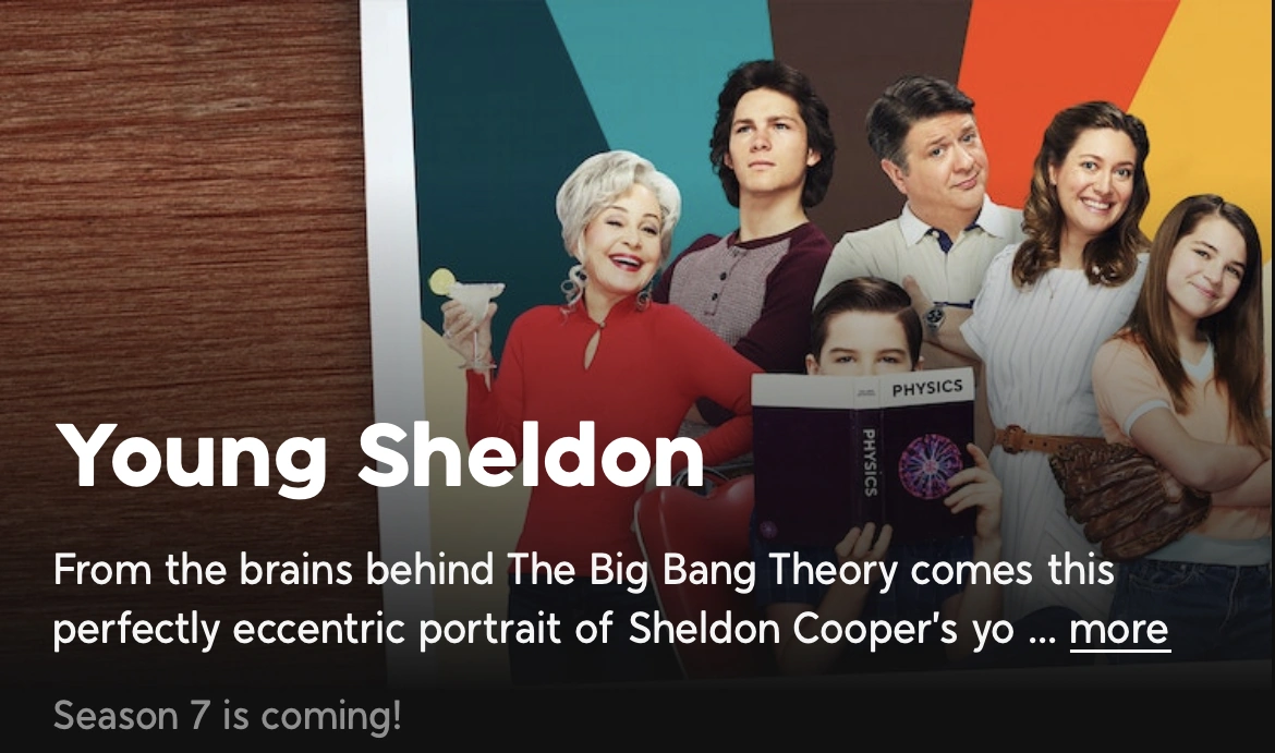 Season 7 of young Sheldon is official | Fandom