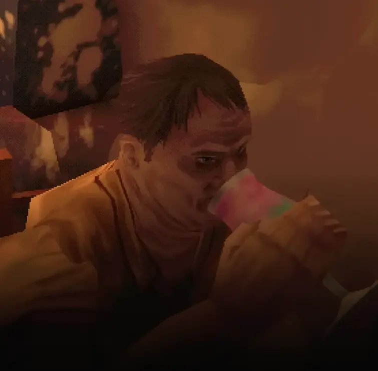 headless Dipsy drinking mocktail | Fandom