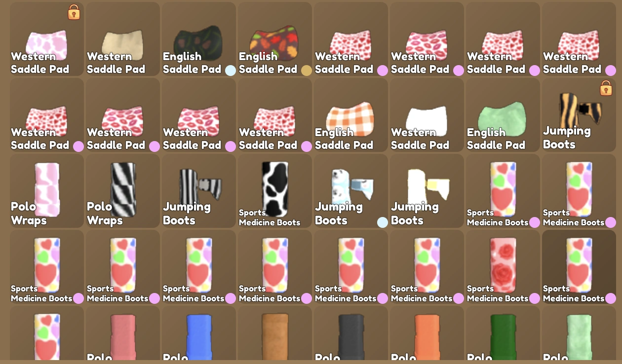 LOOKING FOR ORANGE CORAL/PUMPKIN ORANGE colored TACK/ACCESSORYS | Fandom