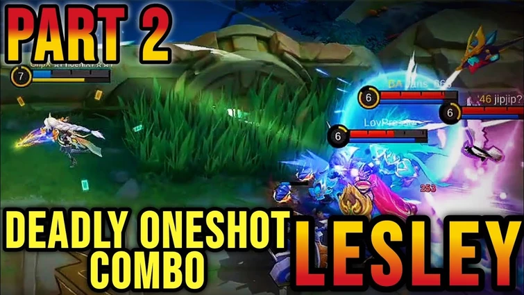 Pt.2 NEW LESLEY DEADLY ONESHOT COMBO (DEADLY BUILD + ULTIMATE) | LESLEY PHOENIX | MLBB | Fandom
