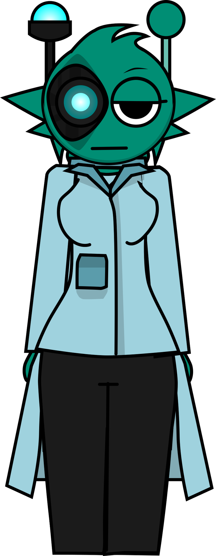 I made Seavont as a semi-human bc Parasprunki human reskin she's not a ...