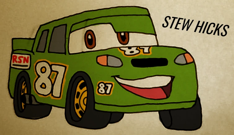 My Cars OC: Stew Hicks (Chick's friendly younger brother) | Fandom