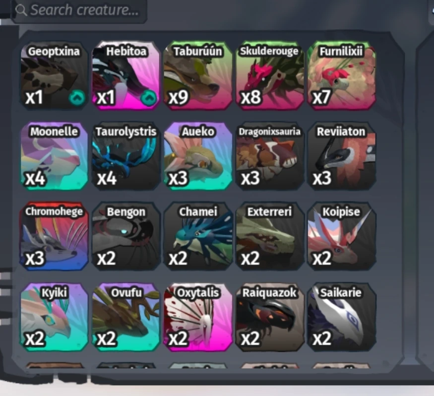 Buying listed species | Fandom