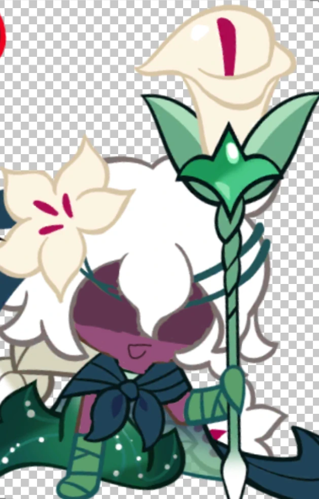 Made a new sprite for white lily cookie | Fandom
