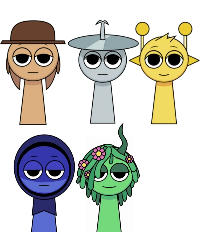 I usee toned down palette on 5 og Sprunki | Fandom