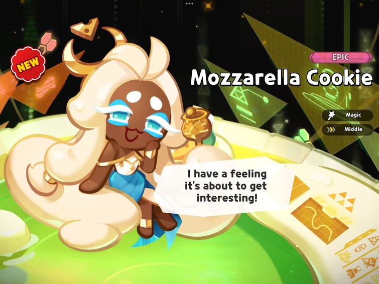 yay I got mozzarella Cookie | Fandom