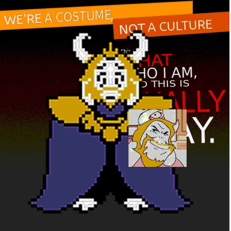 the “asgore running over dess” meme got really old, so I made this ...