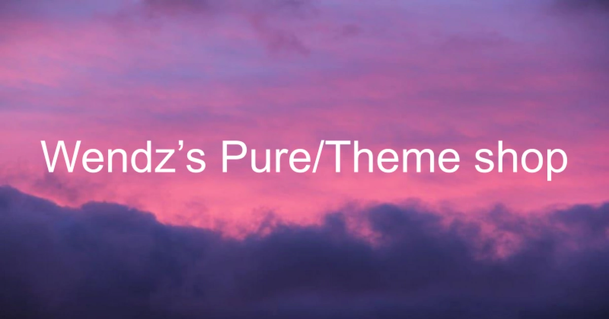 My pure/theme shop! | Fandom