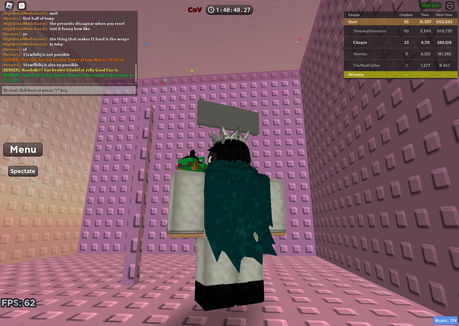 CoV (not Citadel of Void) beaten!! My first Challenging!! | Fandom