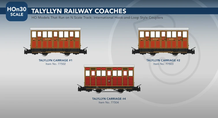 So Bachmann is making Talyllyn Railway coaches thoughts? | Fandom