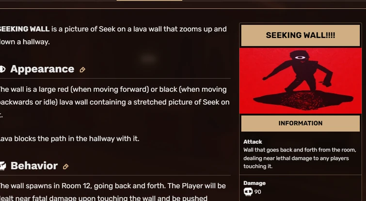 Can someone add a image for idle SEEKING WALL!!!! in the doors april ...