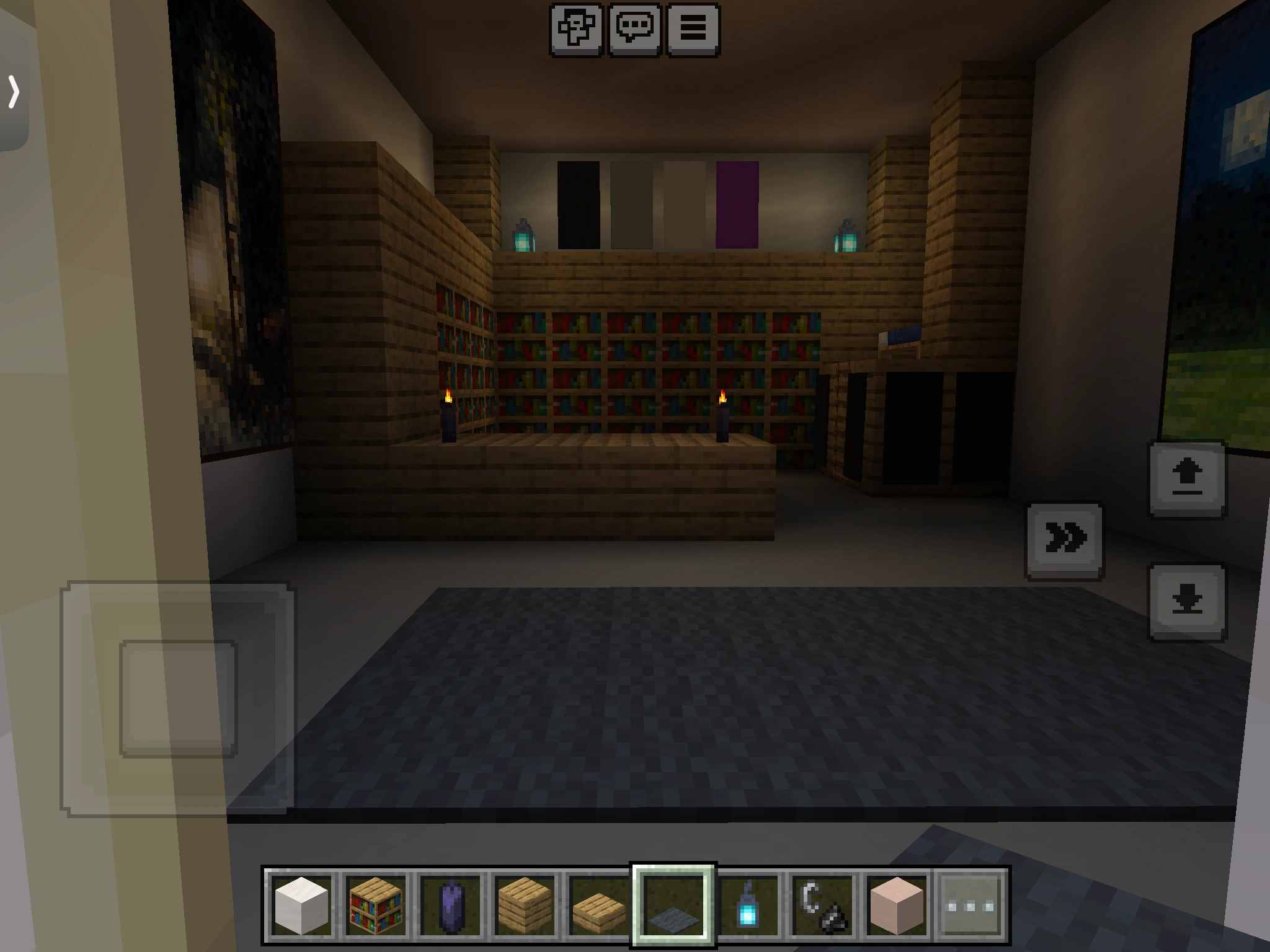 Sun and moon minecraft house sneak peek part two: moon’s room | Fandom