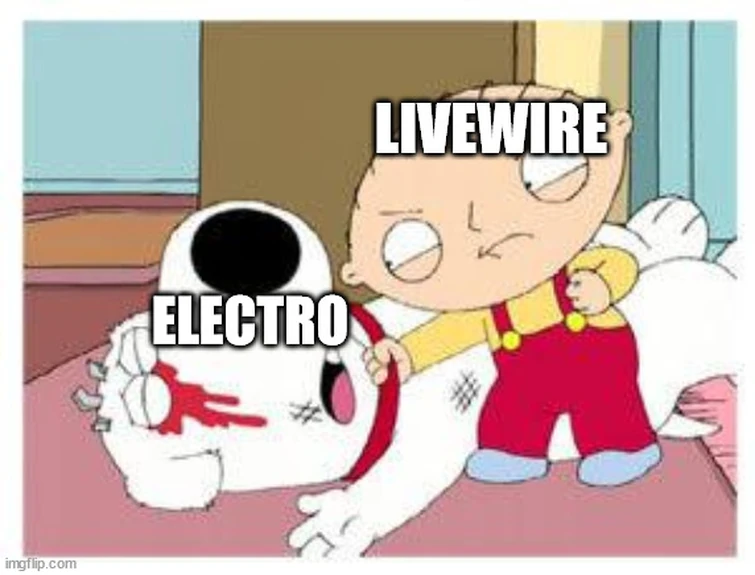 Electro VS Livewire results | Fandom