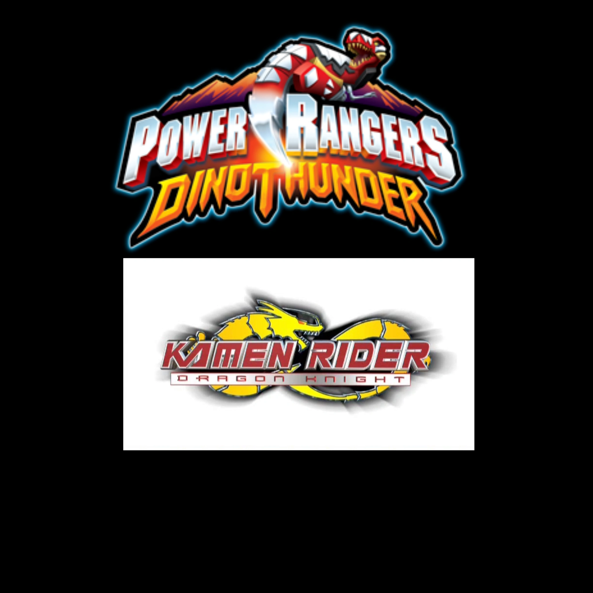 Power Rangers Dino Thunder/Kamen Rider Dragon Knight Logo | Fandom