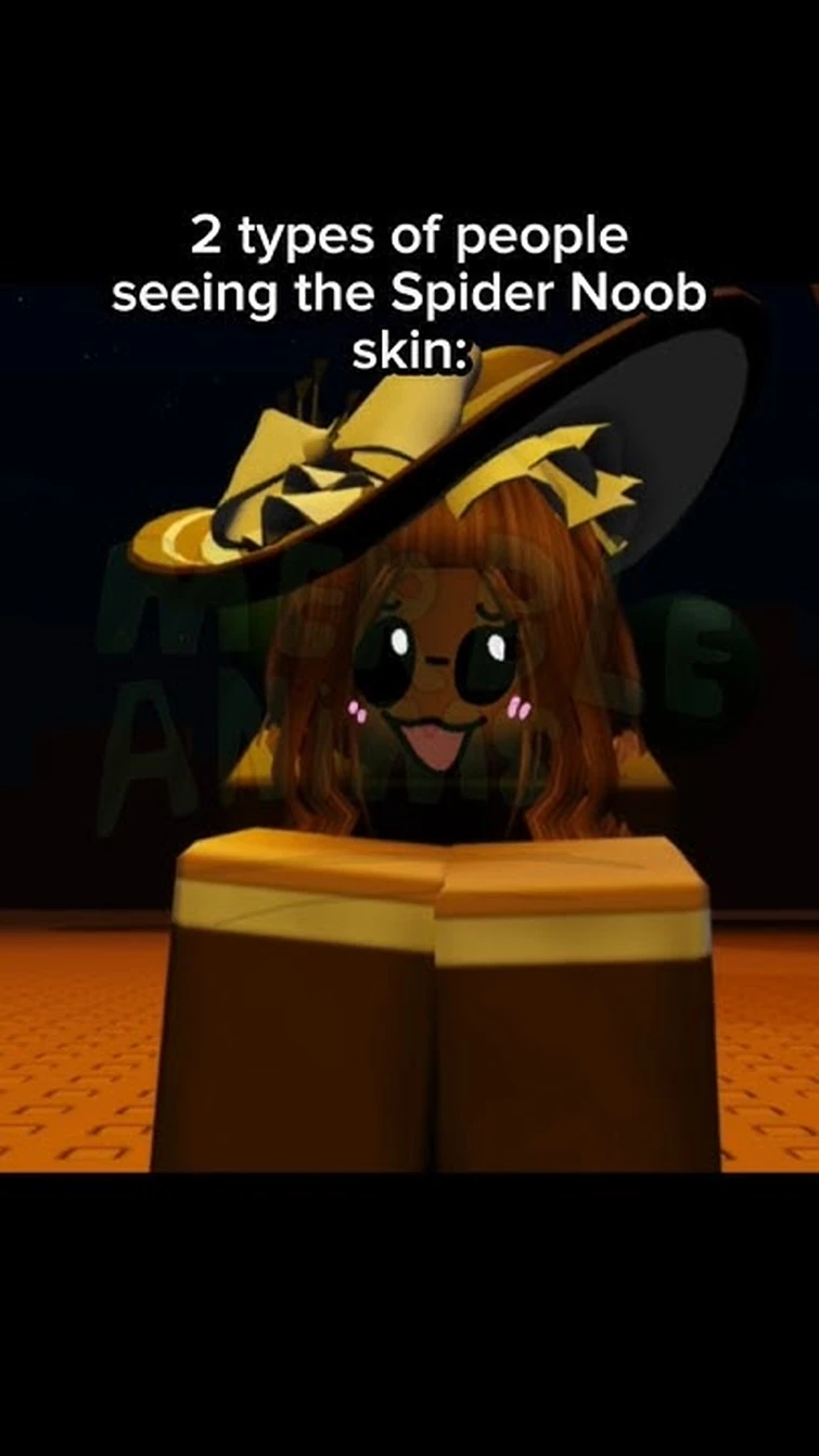 Watching a Noob trying to hide with the spider skin on is so brain ...