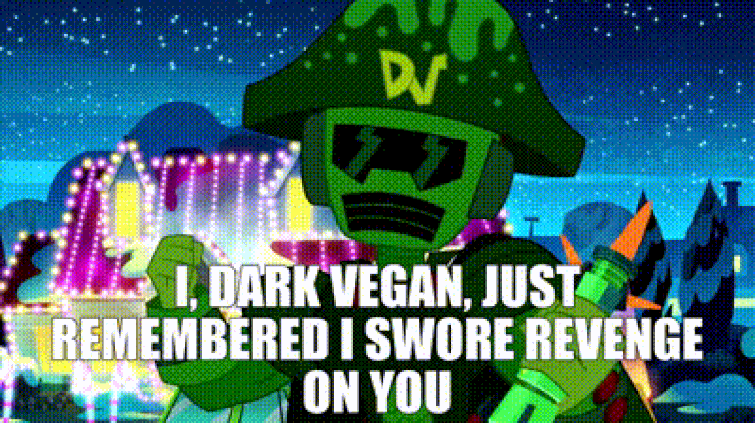 Zim vs Dark Vegan (Invader ZIM vs Johnny Test) VS Short | Fandom