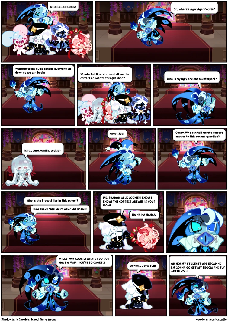 Shadow Milk Cookie's School Gone Wrong | Fandom