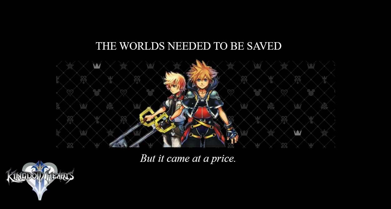 I made a KH2 wallpaper | Fandom