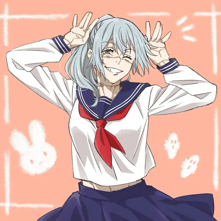 mahito hair | Fandom