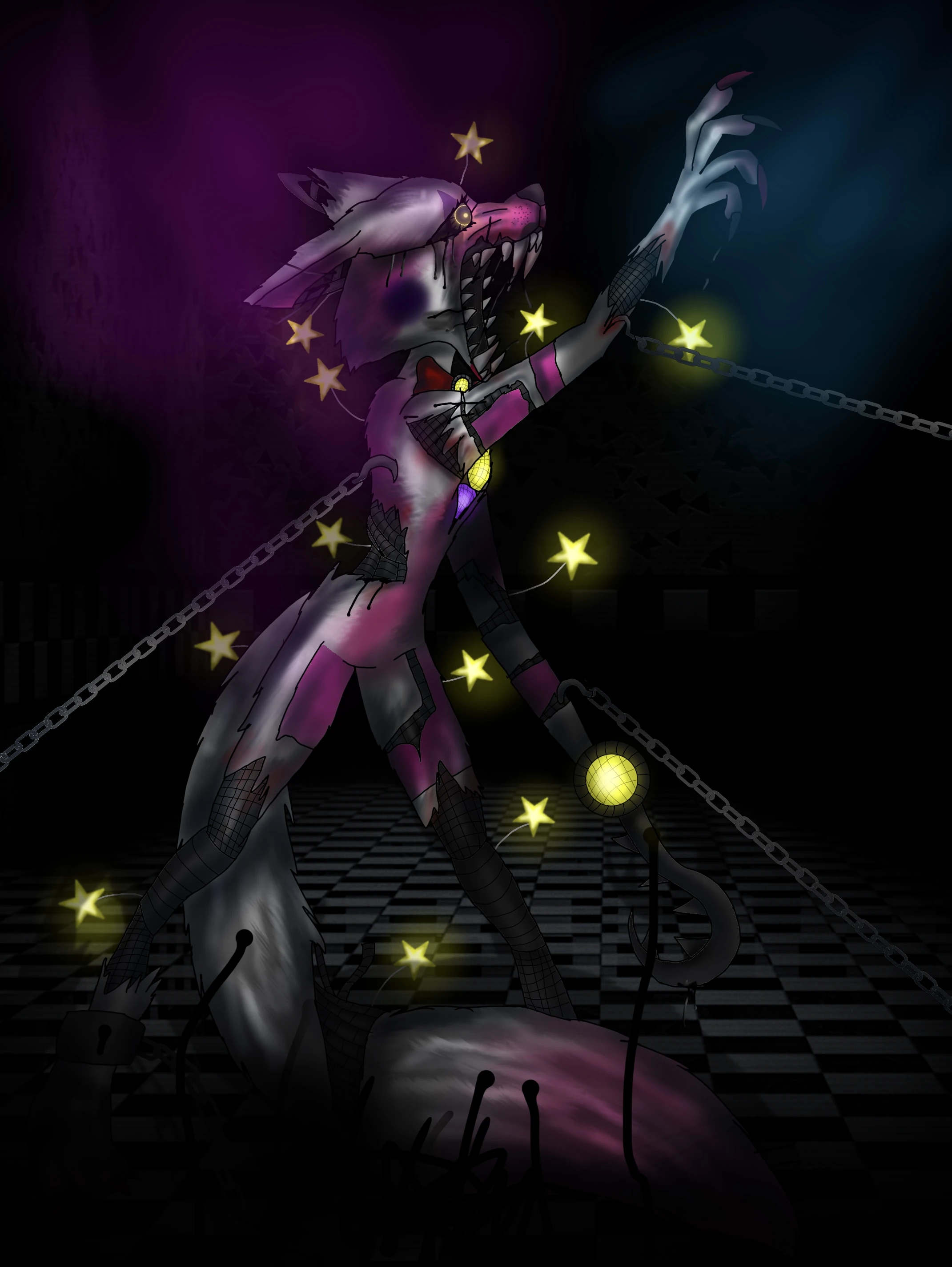 Scrap Funtime Foxy (speed paint) | Fandom