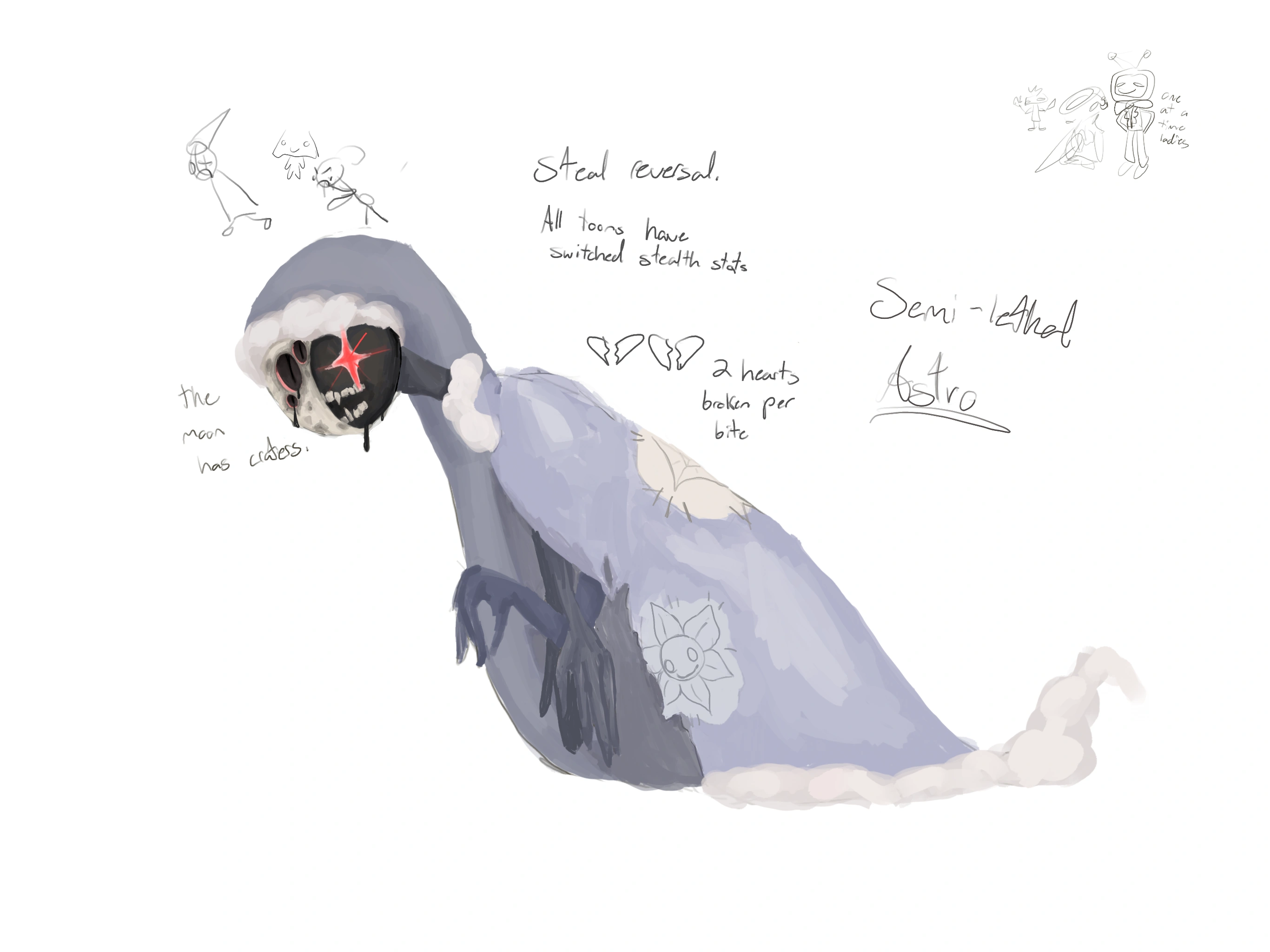 astro but semi lethal (plus pebble touch ups) | Fandom