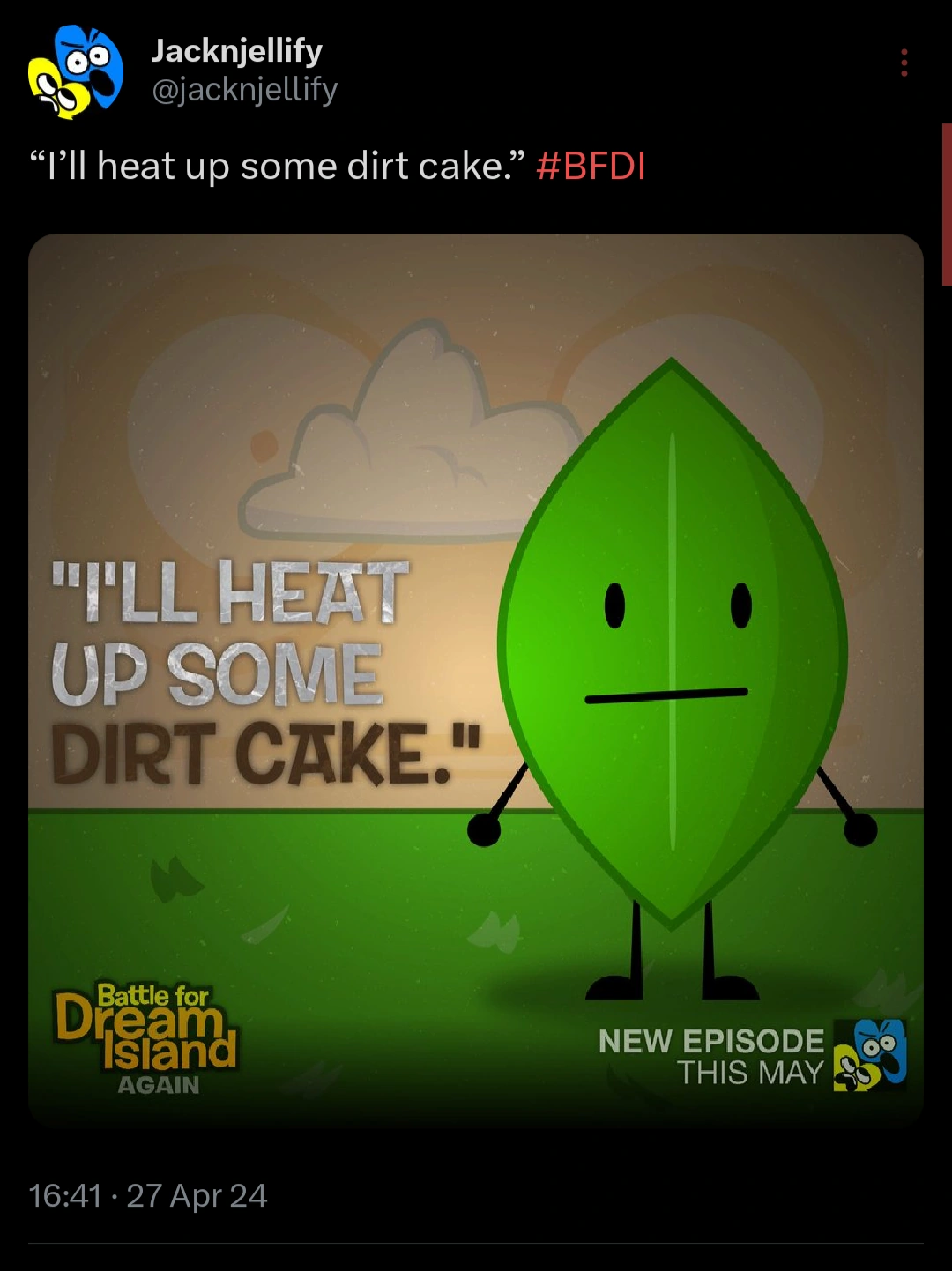 New BFDIA episode in May | Fandom